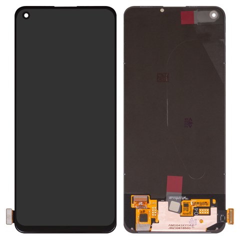 LCD compatible with Realme 8, 8 Pro, (black, without frame, Original ...