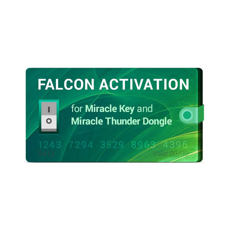 Falcon Activation for Miracle Key / Miracle Thunder Dongle - GsmServer