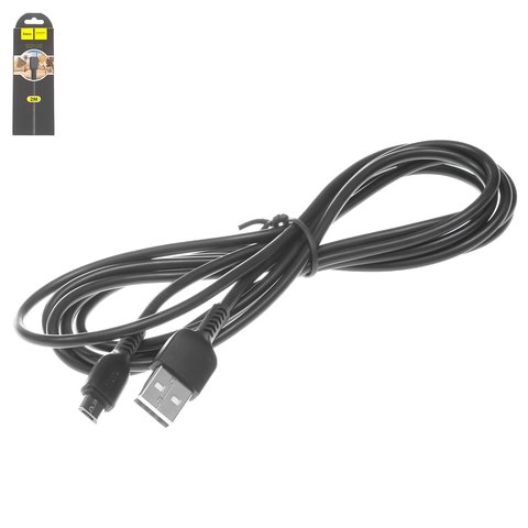 Cable USB Hoco X20, USB tipo-A, micro USB tipo-B, 200 cm, 2.4 A, negro ...